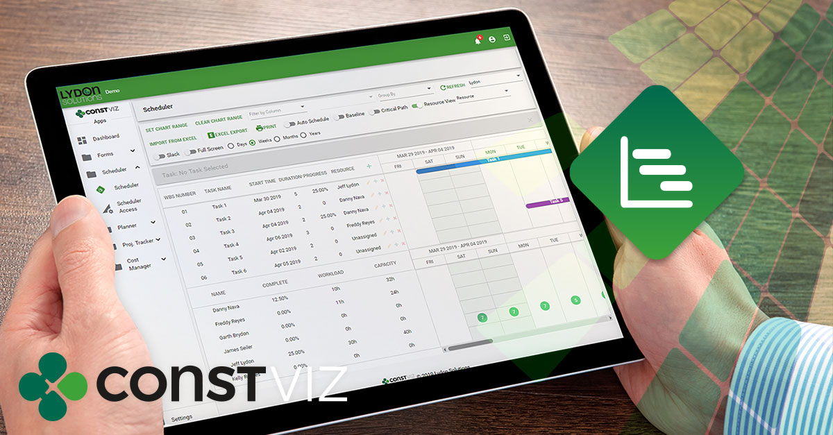 Oracle Primavera P6 Integration with Construction Viz