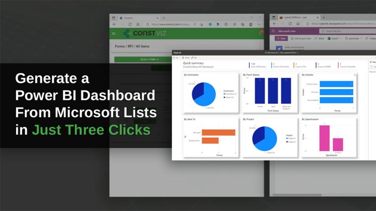 Generate a Power BI Dashboard from Microsoft Lists in Three Clicks with ...