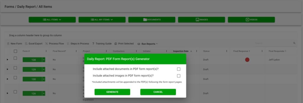 Archive Your Project Data in Three Clicks with the Construction Viz PDF Report Wizard ...