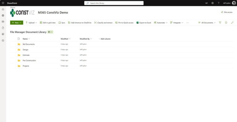 Old School Meet the New School: Construction Viz File Manager ...