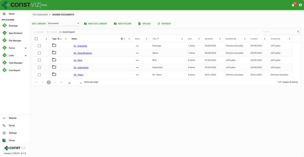 Customize Construction Viz to YOUR Unique Needs