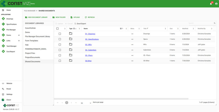Construction Viz File Manager Part Deux – New Features! - Construction Viz